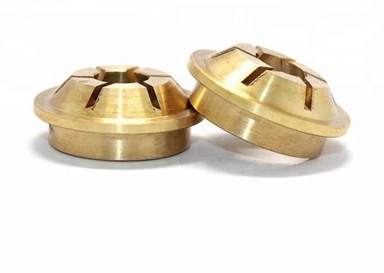 Electroplating Brass Precision Turned Parts Aerospace CNC Turned Components