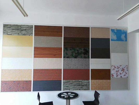 Fire Resistant Heat Insulation Metal Wall Panels Environmental Protection