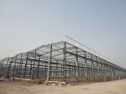 Structural Cold Rolled Q235B Prefabricated Metal Buildings