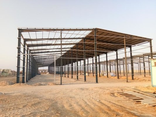 Customized Design Steel Structure Warehouse Fast Assembling Life Using Time