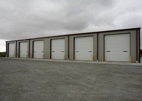 Modern Portal Frame Farm Buildings / Easy Assembled Premade Metal Buildings