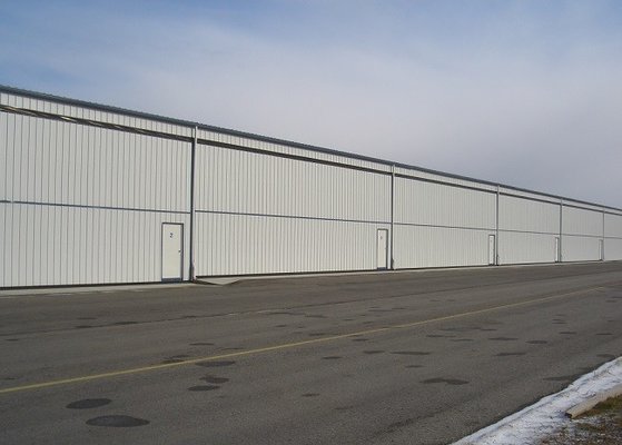 Large Pre Manufactured Steel Structure Hangar Aircraft Hangar Buildings