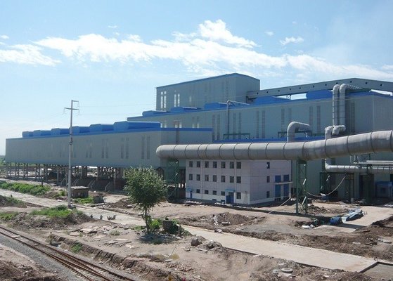Large Industrial Steel Frame Buildings / Heavy Steel Prefab Industrial Buildings