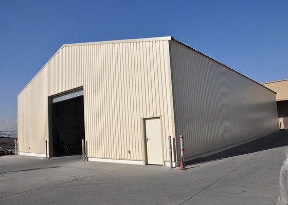 Standard Q355B Q345 Steel Structure Warehouse Painting / Galvanization Finishing