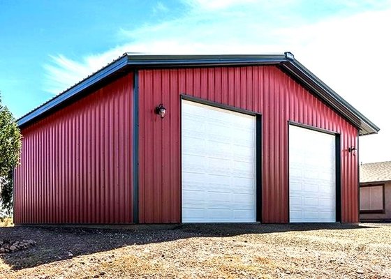 Qualified Steel Structure Warehouse Light Gauge Steel Buildings For Storage