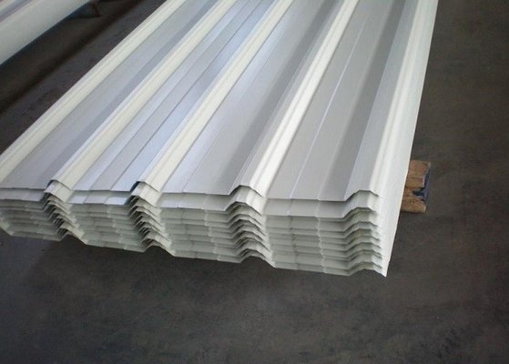 High Durability Prefabricated Building Components Corrugated Steel Roofing Sheets