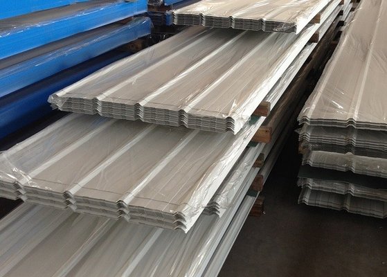High Durability Prefabricated Building Components Corrugated Steel Roofing Sheets