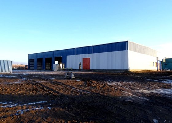 Prefabricated Steel Structure Warehouse Gable Frame Industrial Metal Buildings