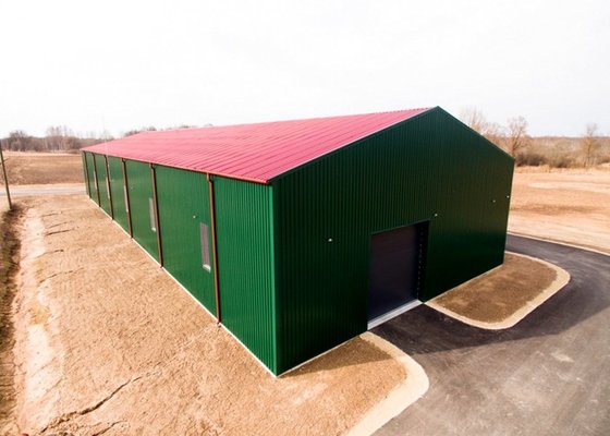 Wind Resistance Strong Steel Structure Warehouse Light Steel Framing System