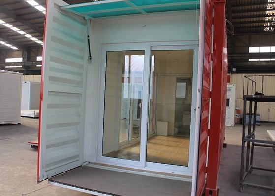 Modified Shipping Container House With Electrical Platform Wind Resistance