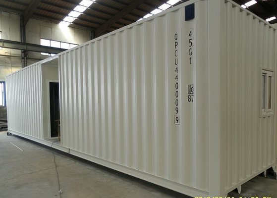 Modified 40 Feet Prefab Steel Houses Shipping Container For Mining Company