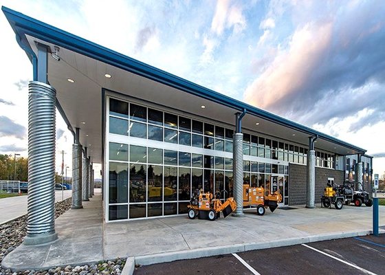 Modern Design Steel Structure Warehouse Sliding Door With Detailed Drawings