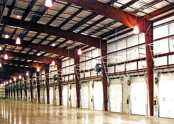 Large Span Steel Structure Warehouse Supported By H Beam Easy Erection