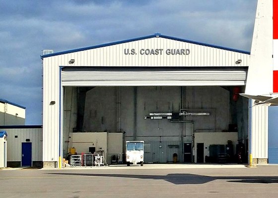 Gable Style Military Steel Structure Aircraft Hangar Prefabricated Steel Structure