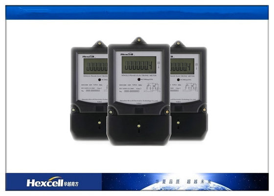 Single Phase Watt Hour Meter , Single Phase Electric Meter 50Hz / 60Hz