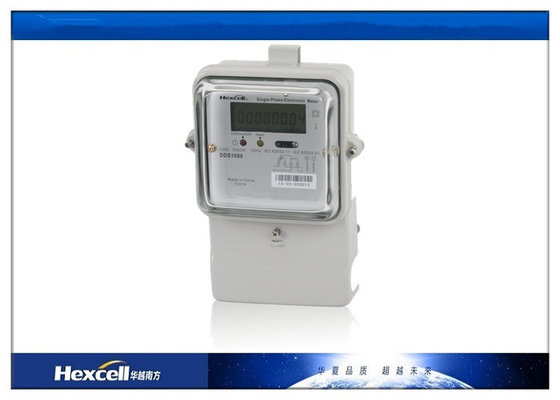 Digital Kilowatt Hour Meter 1Phase EU Standards , Digital Multifunction Meter