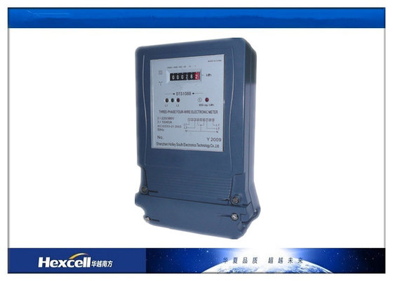 DTS1088 Three Phase Power Meter  / Electronic Watthour Meter IEC62053-21 Standard