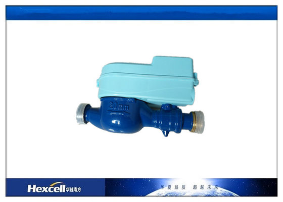 RF IC Card Prepaid Water Meter , Cold Water Flow Meter LXSGK-20 Model Number
