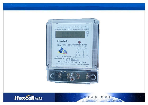 220V Single Phase Digital Energy Meter 9028301300 HS Code , Digital Power Meter