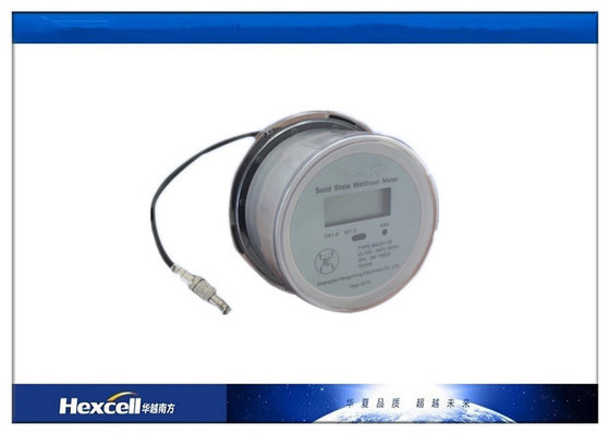 ANSI Electronic Round Socket Energy Meter , Single Phase Electric Meter
