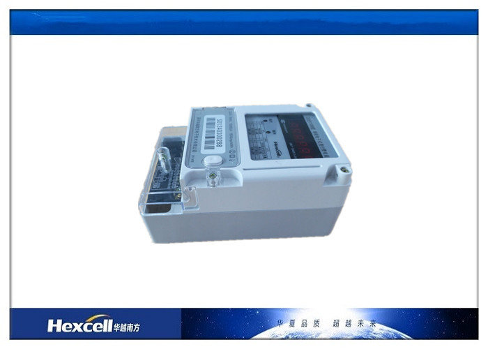 Card Type Single Phase kWh Meter , Prepayment Energy Meter 1600imp/kWh Impulse