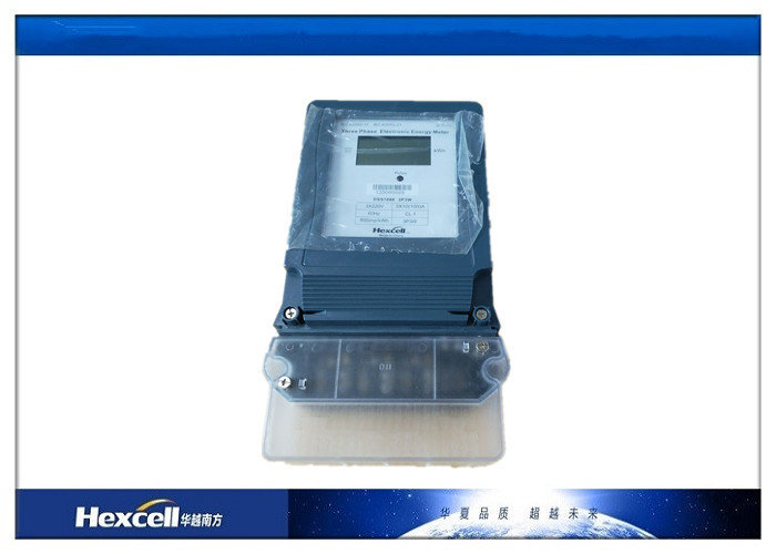 Three Phase Electronic Energy Meter Combination for Active and Reactive
