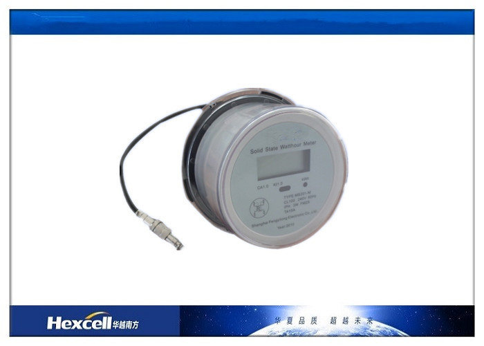 ANSI Electronic Round Socket Energy Meter , Single Phase Electric Meter
