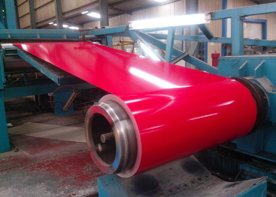 Industrial Aluzinc Color Steel Lightweight Roof Tiles With Small / Regular Spangle