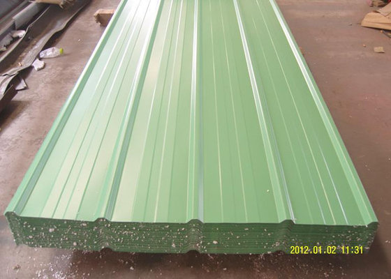 PPGI PPGL Many Color Steel Roof Tile With Corrosion Resistance Ability