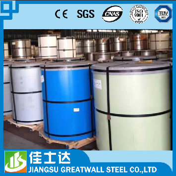 White Prepainted GI Steel Coil / PPGI / PPGL Galvanized Steel Sheet For Building Material