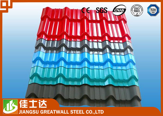 Zinc Coated Sheeting PPGL RAL Standard Color Steel Roof Tile Hot Dip Galvanized