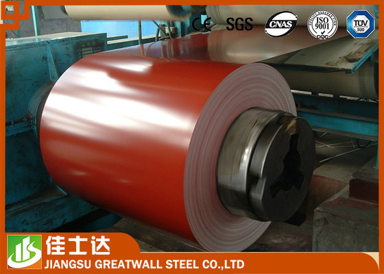 Ral Color Coated Steel Coil PE Galvanized Prepainted Steel Coil / PPGI