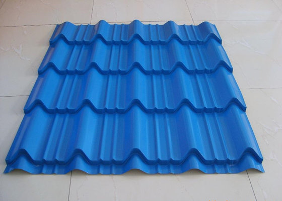 Rubber Coated Corrugated Steel Sheets / Prepainted Ppgi Sheet Color Steel Tile