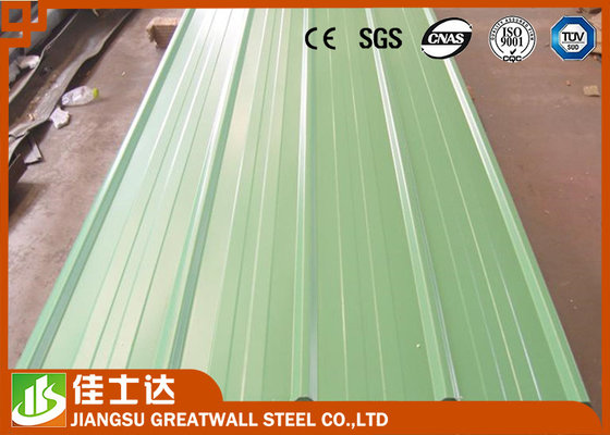 Gi / Hot Dip Galvanized Steel Sheet Corrugated Metal Roofing Sheets