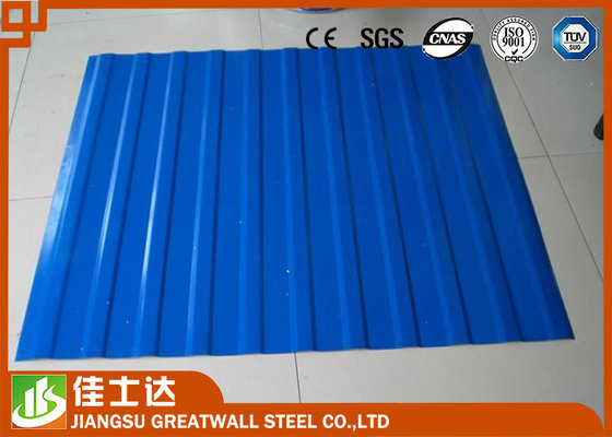 1000mm Width Prepainted Metal Roofing Panels Steel Roofing Sheets Fire - Retardant