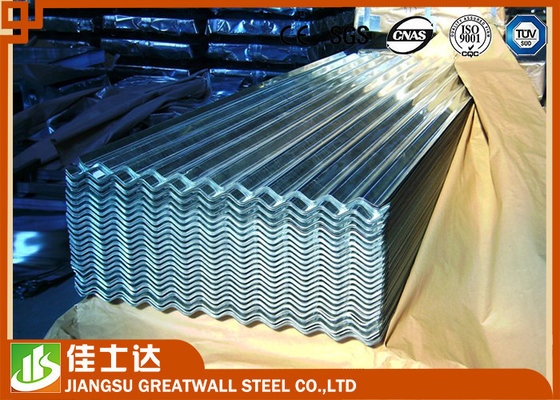 Zincalume / Galvalume Corrugated Steel Sheets Corrugated Roofing Sheets 0.12-3.5mm