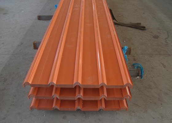 Metal Prepainted Galvanized 22 Gauge Corrugated Steel Sheets Construction Material