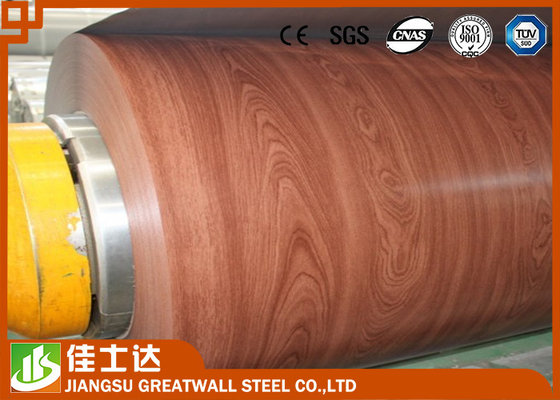 ASTM,AISI,JIS,GB,CGCC Wooden Color Ppgi Steel Coil Pre-Painted Galvanized Steel Coils