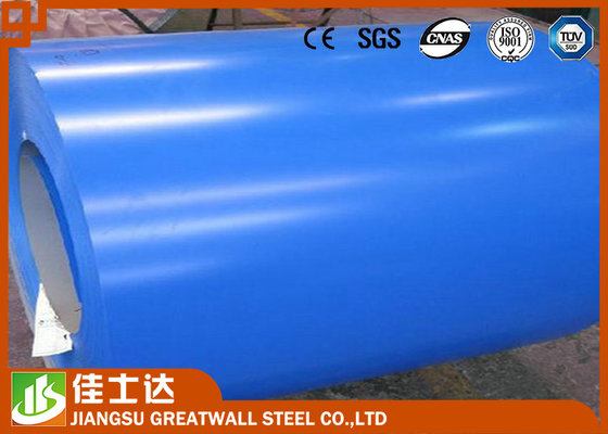 Full Hard Cold Rolled Color Steel Coil For Metal Structure , Colour Coated Coils
