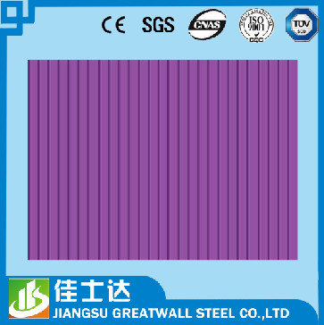 Oil Paint PE PVDF HDP SMP Zinc Metal Roofing Corrugated Steel Sheets