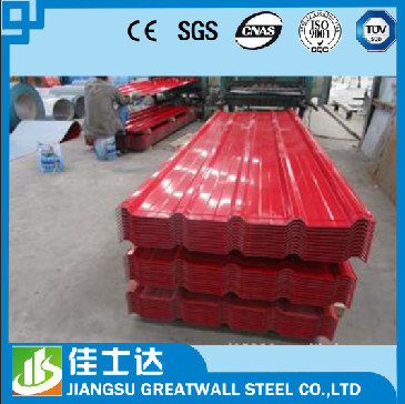 Oil Paint PE PVDF HDP SMP Zinc Metal Roofing Corrugated Steel Sheets