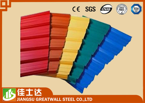 ios CE cert color coated galvalume galvanied corrugated steel sheet