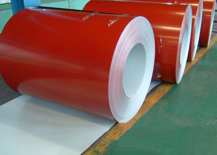 Colour Prepainted Steel Coil Coating , Hot Rolled Steel Coil For Computer Shells