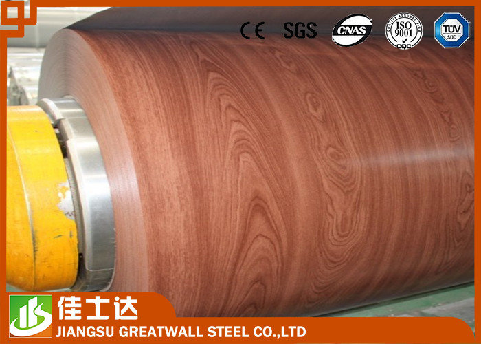 ASTM,AISI,JIS,GB,CGCC Wooden Color Ppgi Steel Coil Pre-Painted Galvanized Steel Coils