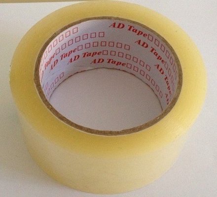 BOPP 手細工、40microns のために明確な注文のパッキング テープ 2 インチの Hotmelt の