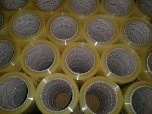 BOPP 手細工、40microns のために明確な注文のパッキング テープ 2 インチの Hotmelt の
