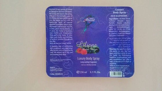 装飾の化粧品のびんのラベル/注文の化粧品プロダクト ラベル