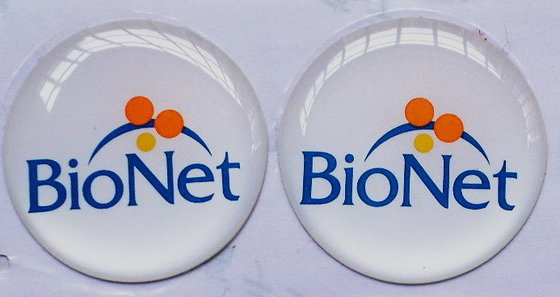 水晶自動運動効果の樹脂のエポキシのドームのステッカー、Bionet USB の装飾