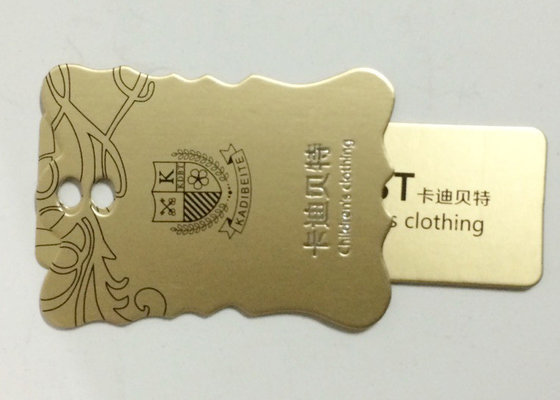 金印刷されたペーパーこつは 350GSM 厚さのペーパー 2 Picese に付けます