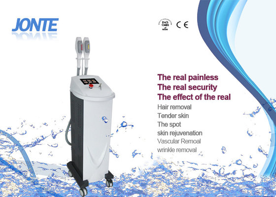 2 Handpieces IPL Beauty Machine For Skin Tightening 1 - 10Hz Frequency